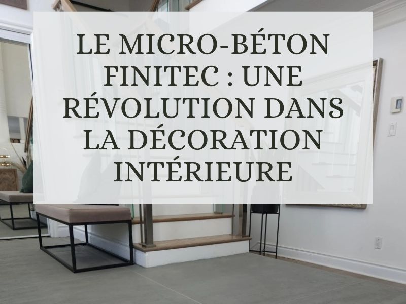 Finitec Micro-Concrete: A Revolution in Interior Design – District Design