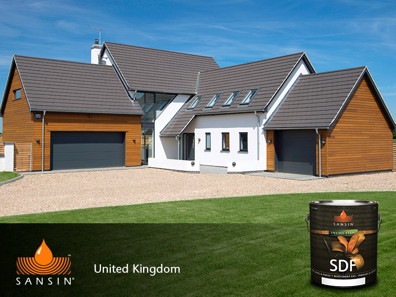 Sansin Teinture Extérieure pour Revêtement de bois | District Design