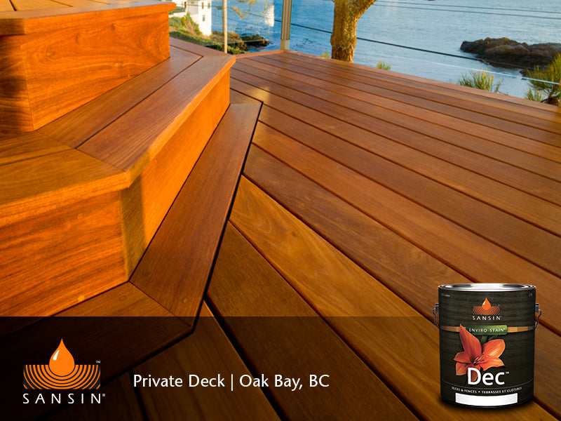 Sansin DEC - Teinture pour patios, terrasses et clôtures – District Design
